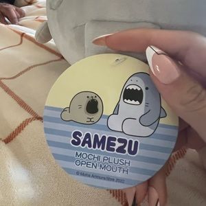 Sanrio | Design | Brand New Kawaii Samezu Mochi Plush Open Mouth Yummy ...